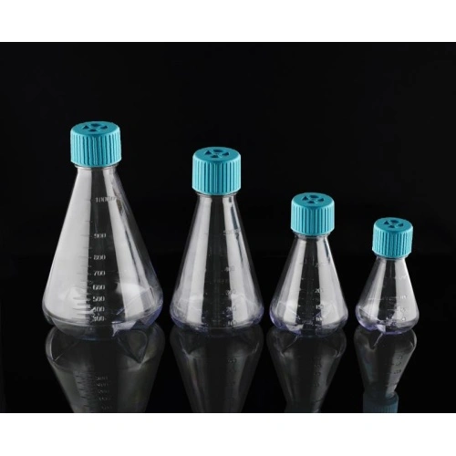 Matraz Erlenmeyer para Cultivo Celular (125 mL) - Mayimex, S.A. de C.V.
